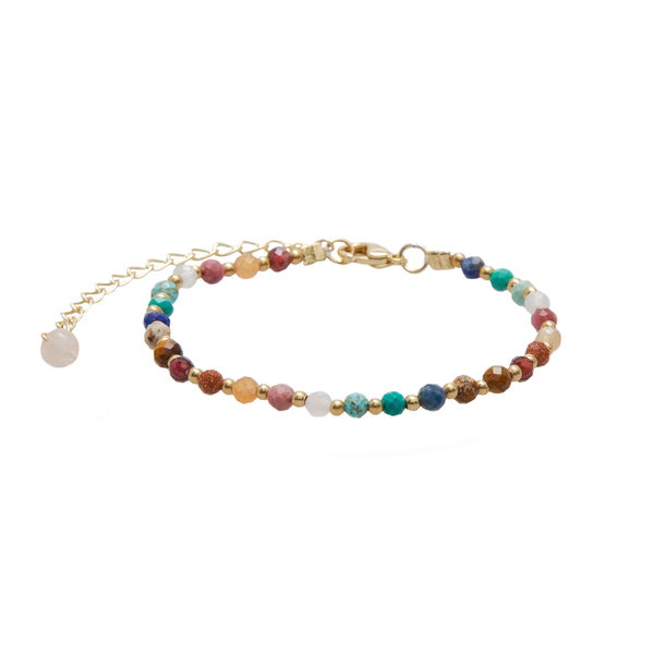 Master Healer 3mm + 2mm Layered Bracelet Stack | Lotus and Luna ...