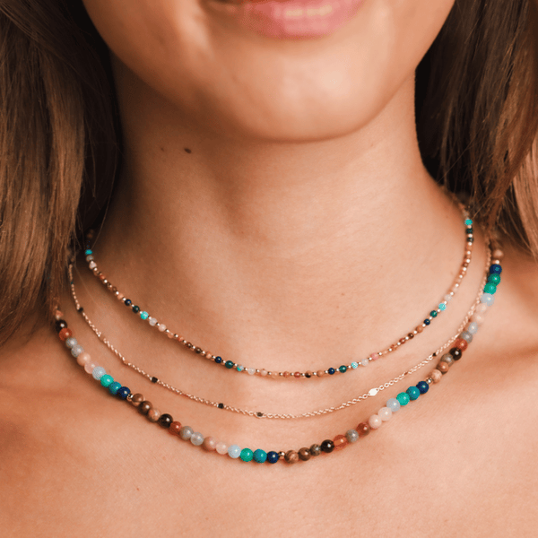 Master Healer Necklace Stack - LotusAndLuna